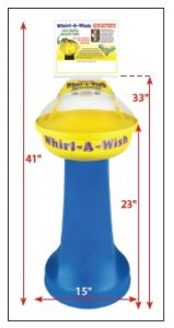 Whirl-A-Wish® Coin Funnel Spiral Wishing Well Vortex-Fund Raising ...